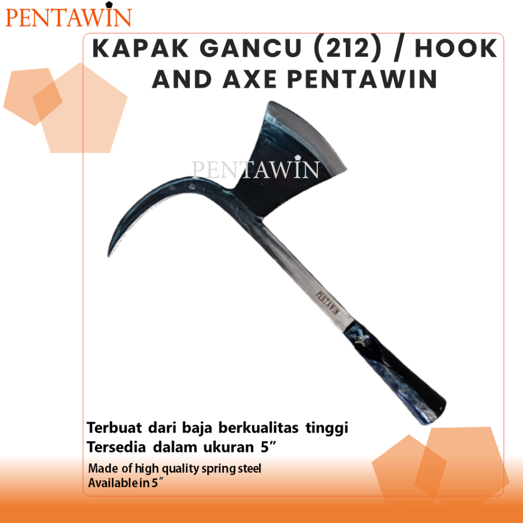 Kapak Gancu 212 Hook And Axe Pentawin
